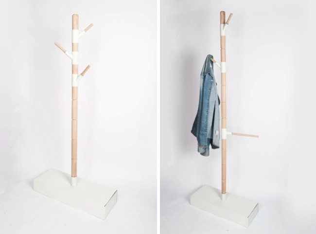 Un perchero desmontable que se adapta a tus necesidades