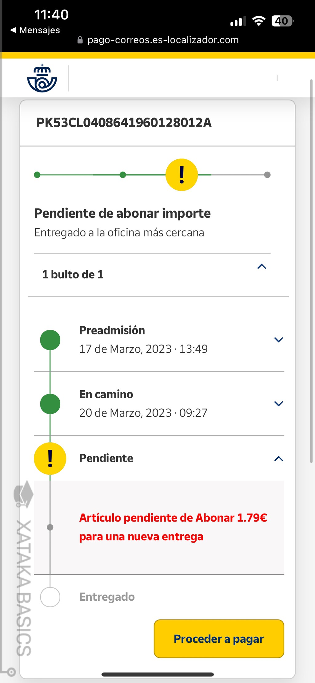 Correos no puede entregar tu paquete: cómo funciona este engaño por SMS ...
