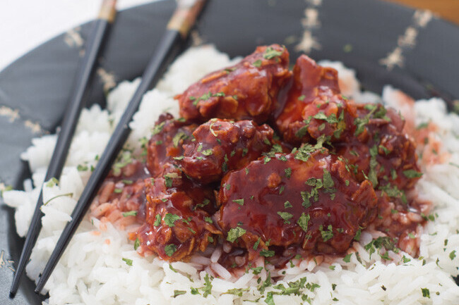 Pollo crujiente al estilo del General Tso, receta de cocina fácil y ...