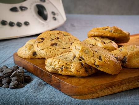 Cookies en Thermomix, receta de galletas americanas con chips y pepitas ...