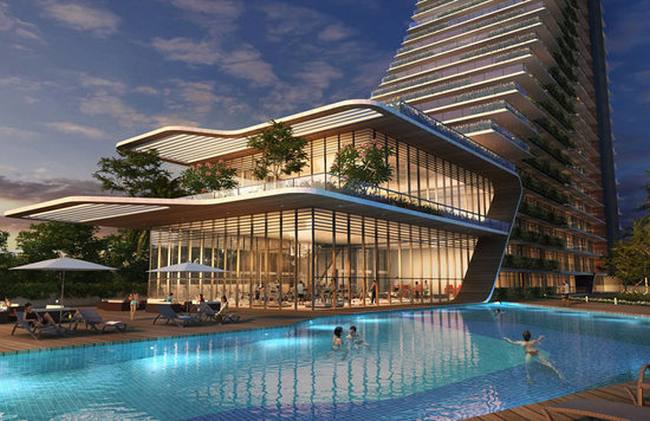 Amanora Gateway Towers, el poderío de Swarovski en Pune (India)