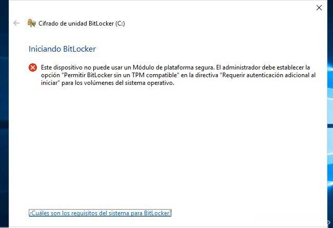 Cómo cifrar un disco duro con BitLocker en Windows 10