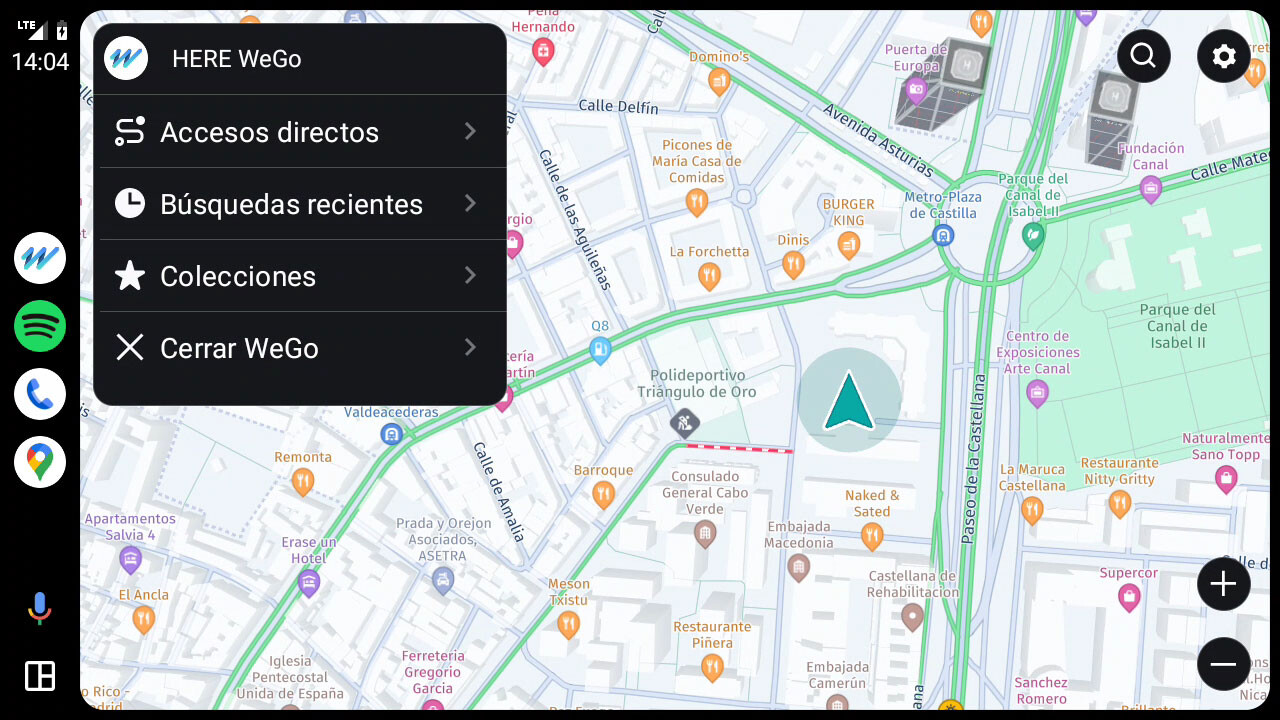 Here WeGo en Android Auto: cómo usarlo y todo lo que puedes hacer