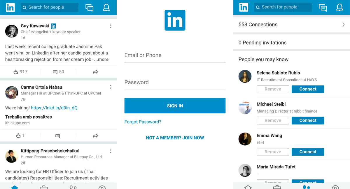 LinkedIn Lite: esta versión mini ocupa menos de 1 mega y hace ...