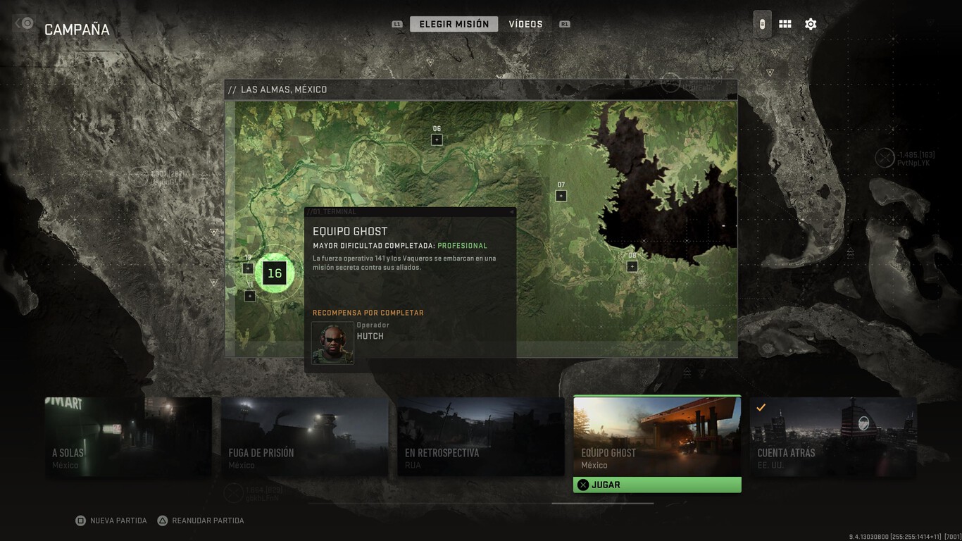 Recompensas de la campaña de Call of Duty Modern Warfare II: operadores ...