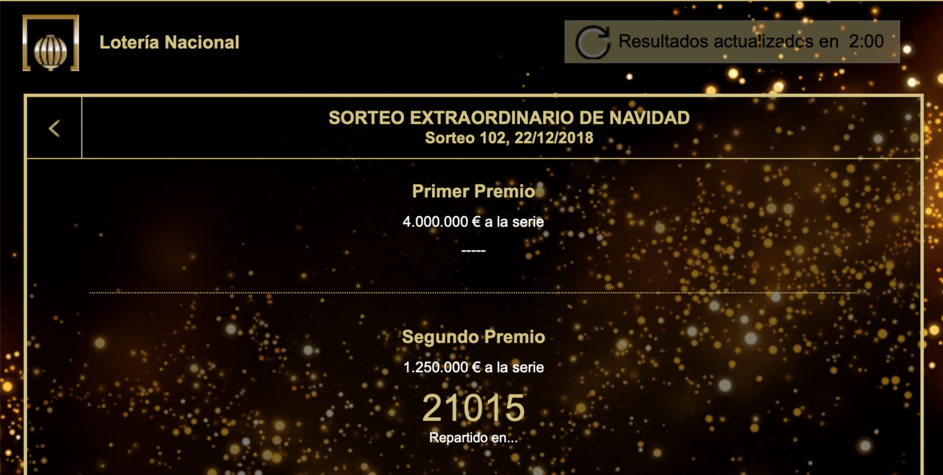 Lotería Navidad 2018: cómo comprobar décimos premiados y números online