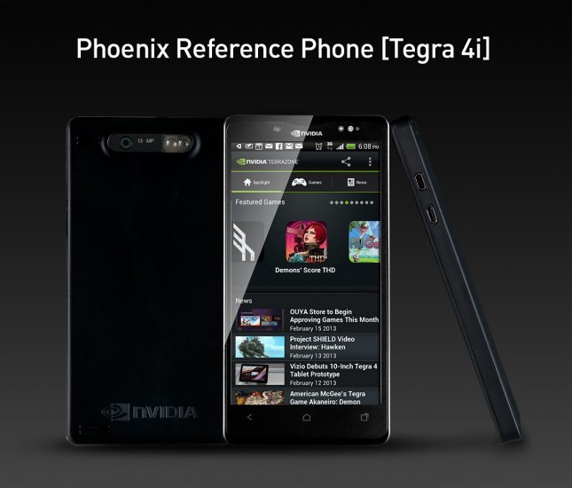 NVidia Tegra 4i, con LTE y para teléfonos