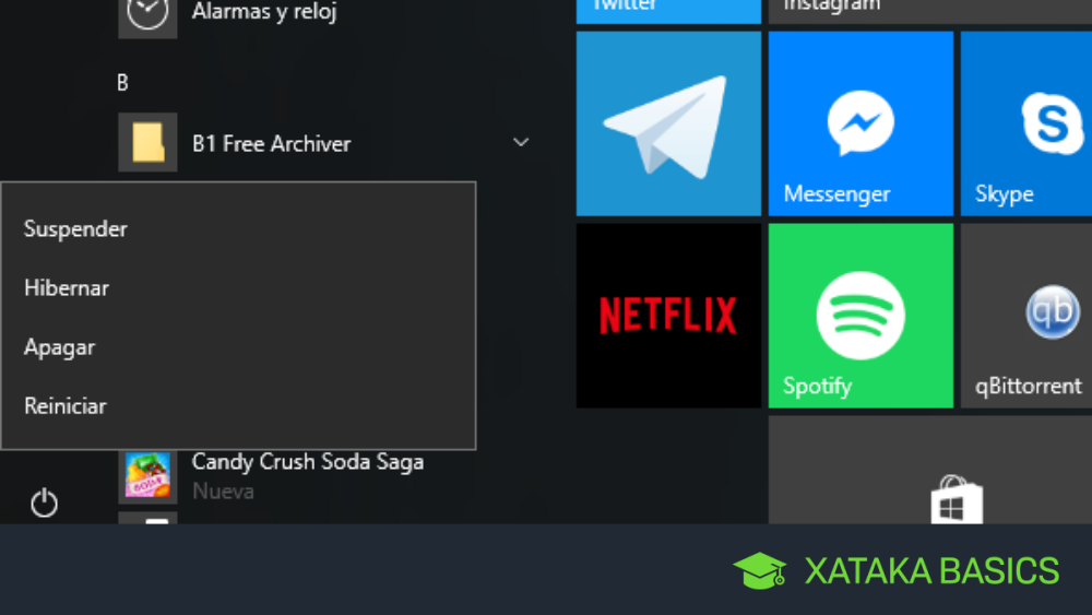 Cómo reactivar la función de hibernar en Windows 10