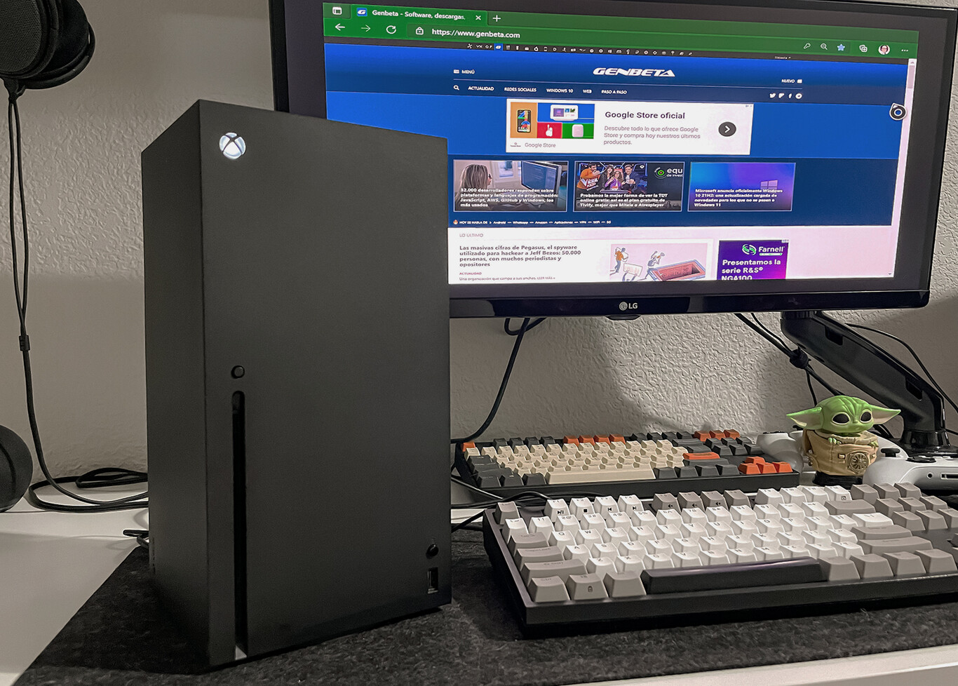 He utilizado una Xbox Series X para trabajar como en un PC. Spoiler ...