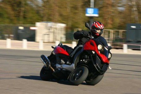 Prueba dinámica del Gilera Fuoco