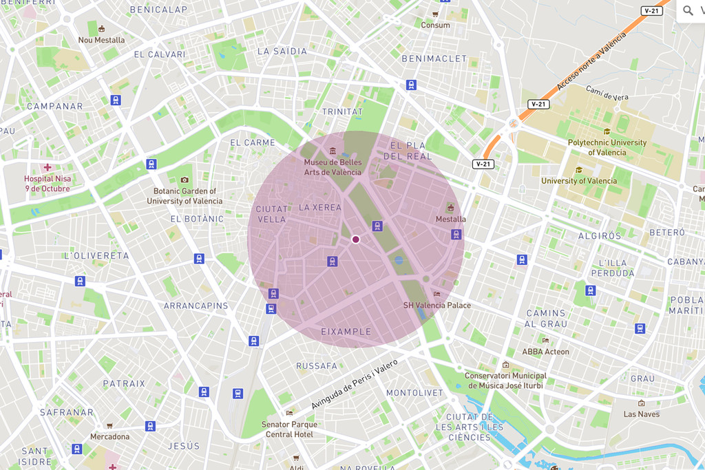 ¿Cuánto es un kilómetro? Un mapa para calcular hasta dónde puedes ...