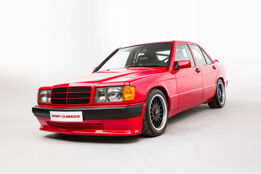 Este Brabus 190E 3.6 S Lightweight es una pieza única de la historia ...