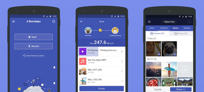 11 aplicaciones para compartir archivos entre móviles Android, iOS o ...