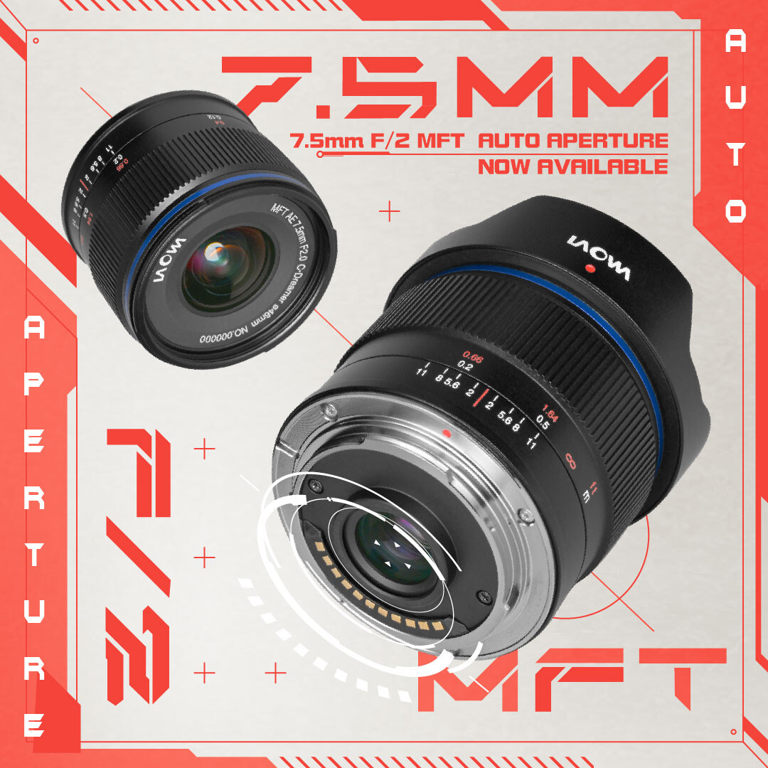 Laowa 7.5mm F2 MFT: Venus Optics trae apertura automática a su gran angular rectilíneo más ...