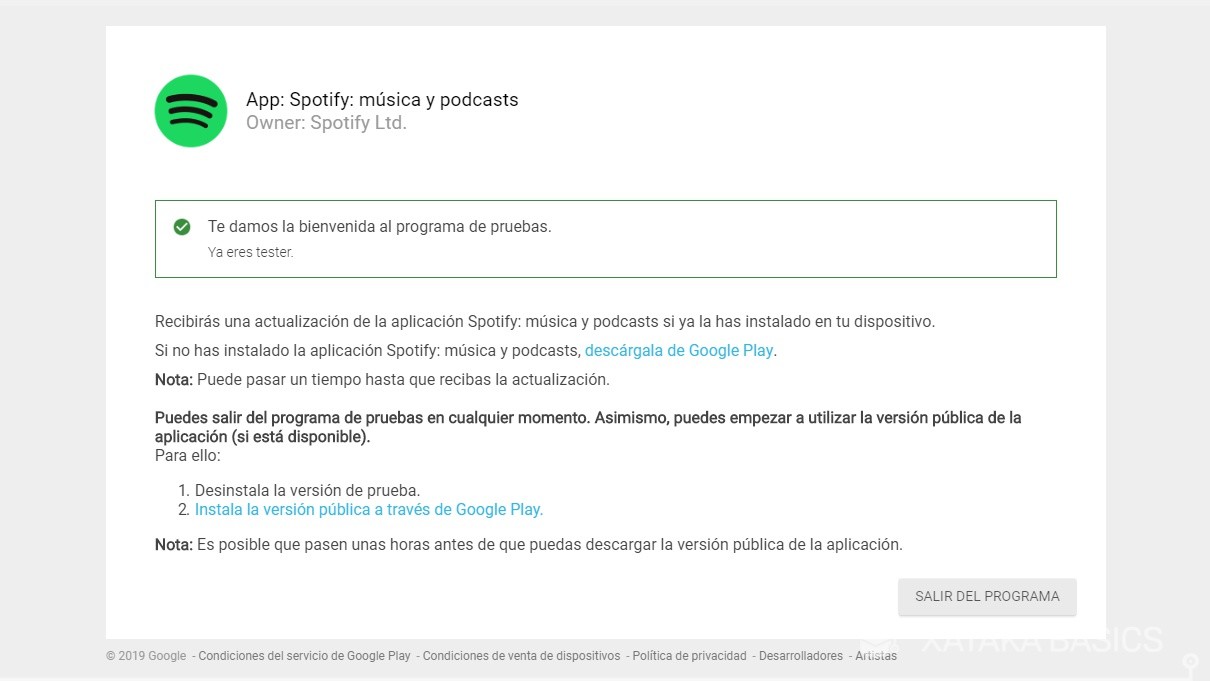 Cómo apuntarte y descargar la versión beta de Spotify, tanto en Android ...