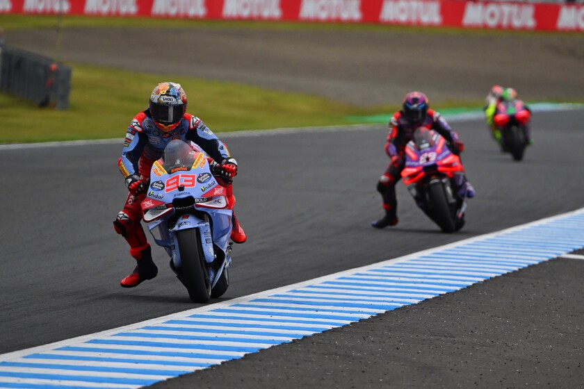 La frenada de Marc Márquez es tan salvaje que se ha convertido en su ...