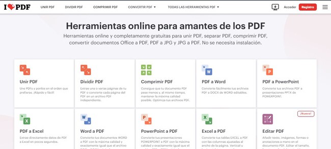 Cómo convertir una imagen a PDF: fácil, rápido, gratis, en línea y sin ...