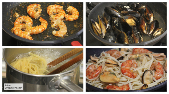 Espaguetis marinera o frutti di mare, la receta de pasta para quienes ...
