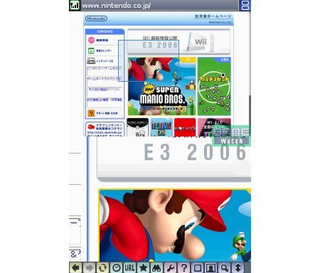 Nintendo DS con navegador Opera