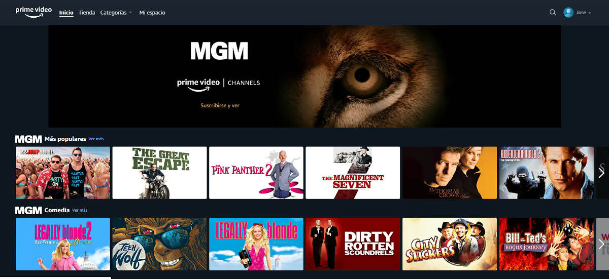 Amazon Channels llega a España con MGM, Starzplay y Mubi entre los ...