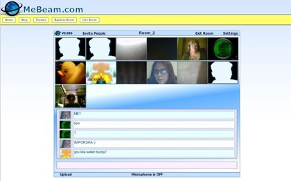 MeBeam, salas de videoconferencias sin necesidad de registros