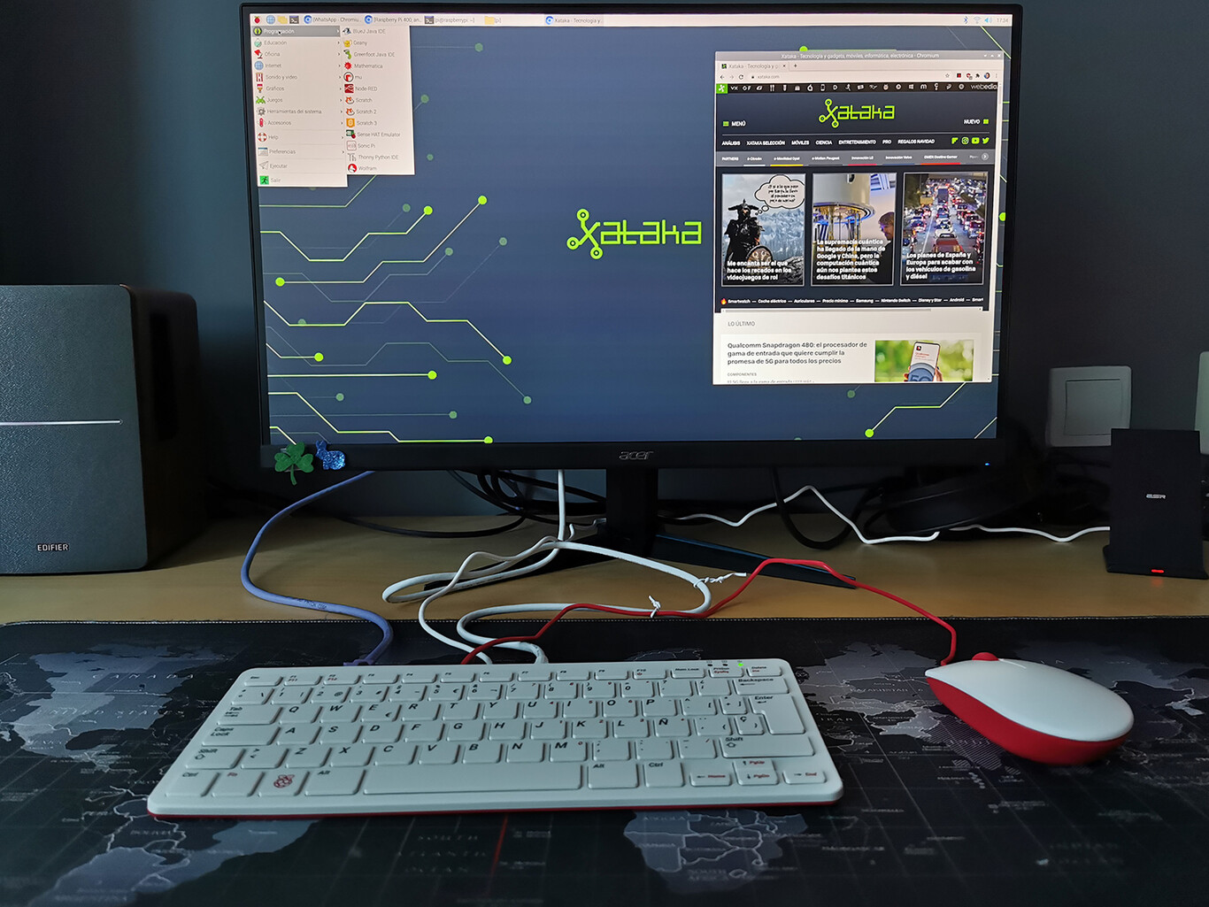 Raspberry Pi 400, análisis. Review con características, precio y especificaciones.