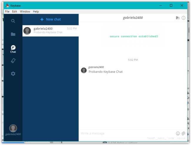 Cómo enviar mensajes cifrados a cualquier persona en la web con Keybase ...