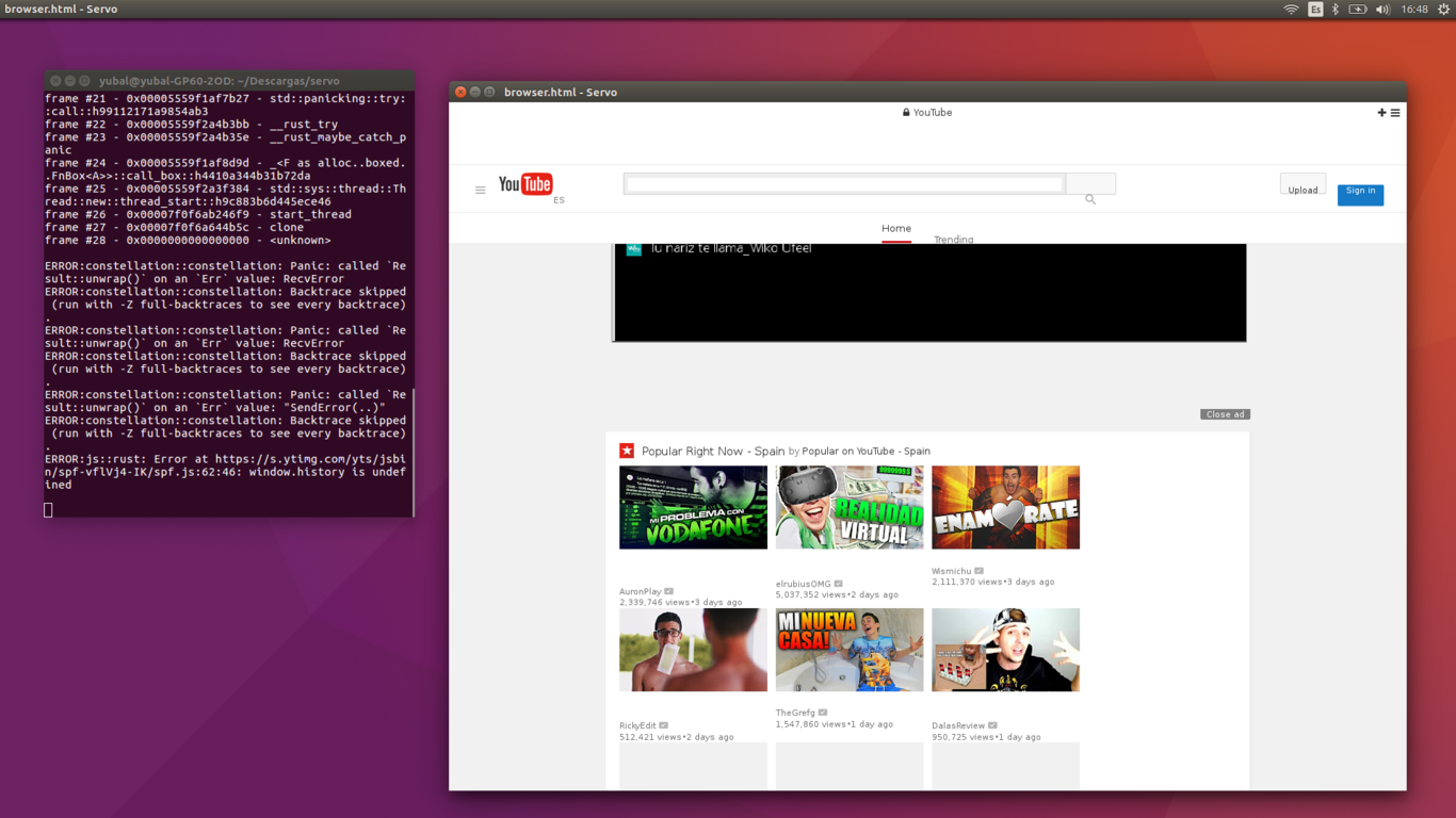 Probamos Servo, el nuevo motor de renderizado de Mozilla para el ...