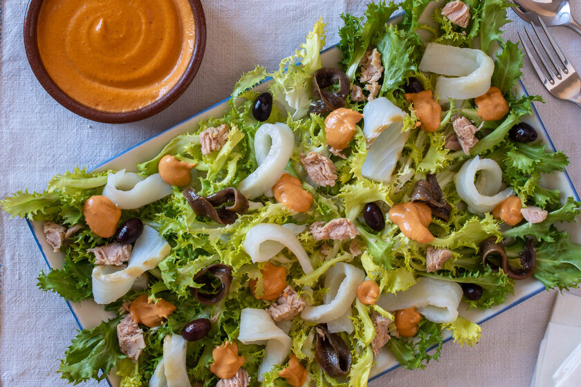 Xató o xatonada, receta tradicional catalana fácil, sencilla y deliciosa