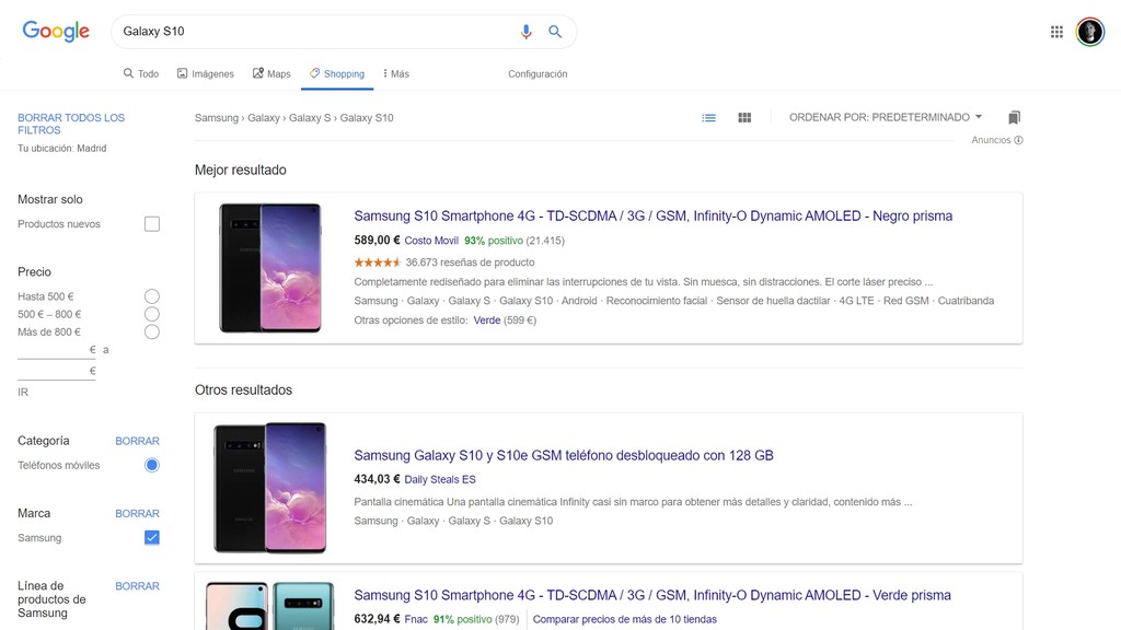 Cómo comparar precios online
