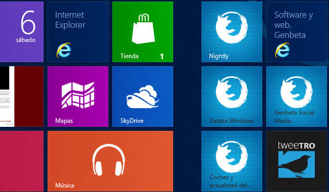 Firefox para Windows 8 Modern UI. Lo hemos probado