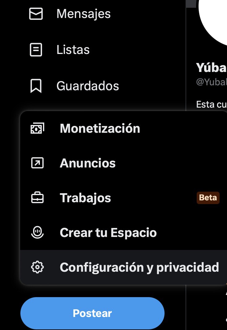 Cómo evitar que X (Twitter) use tus publicaciones y tus mensajes para ...