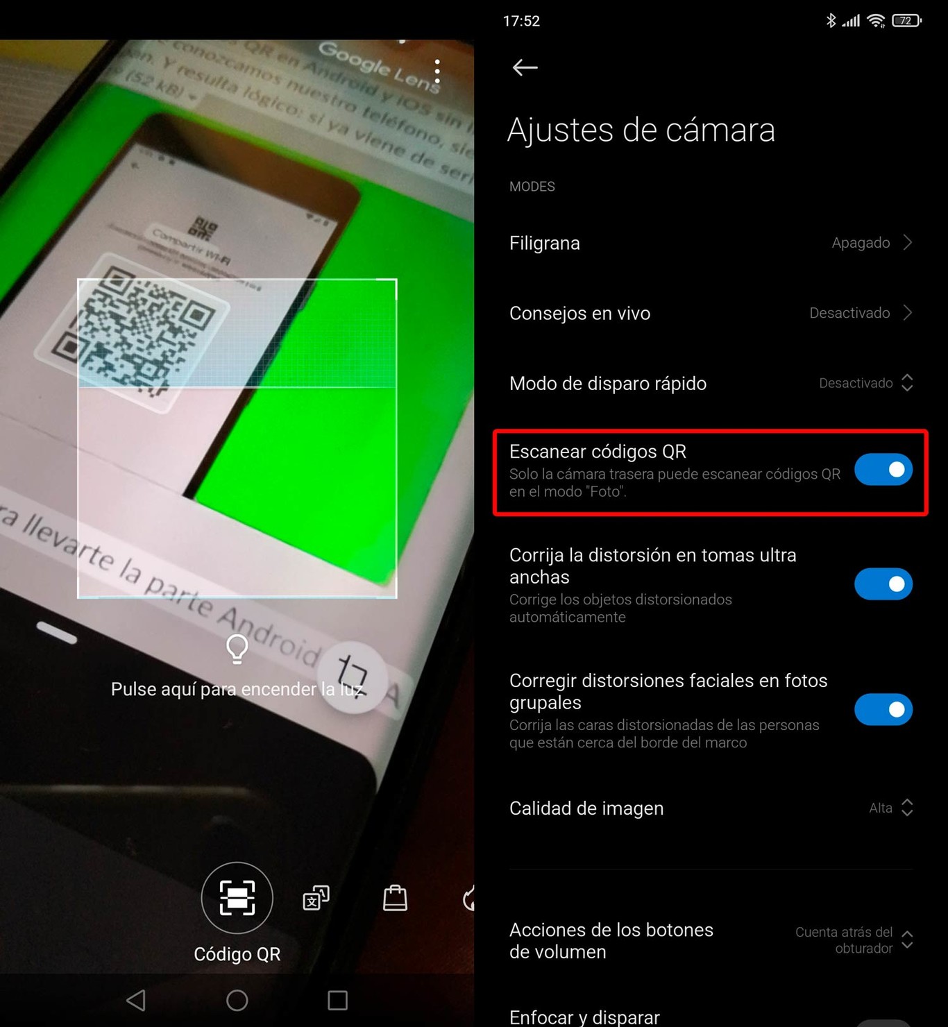 Las maneras más sencillas de leer códigos QR en Android sin instalar aplicaciones