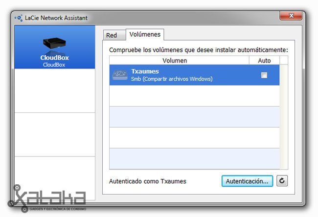 LaCie Cloudbox, análisis
