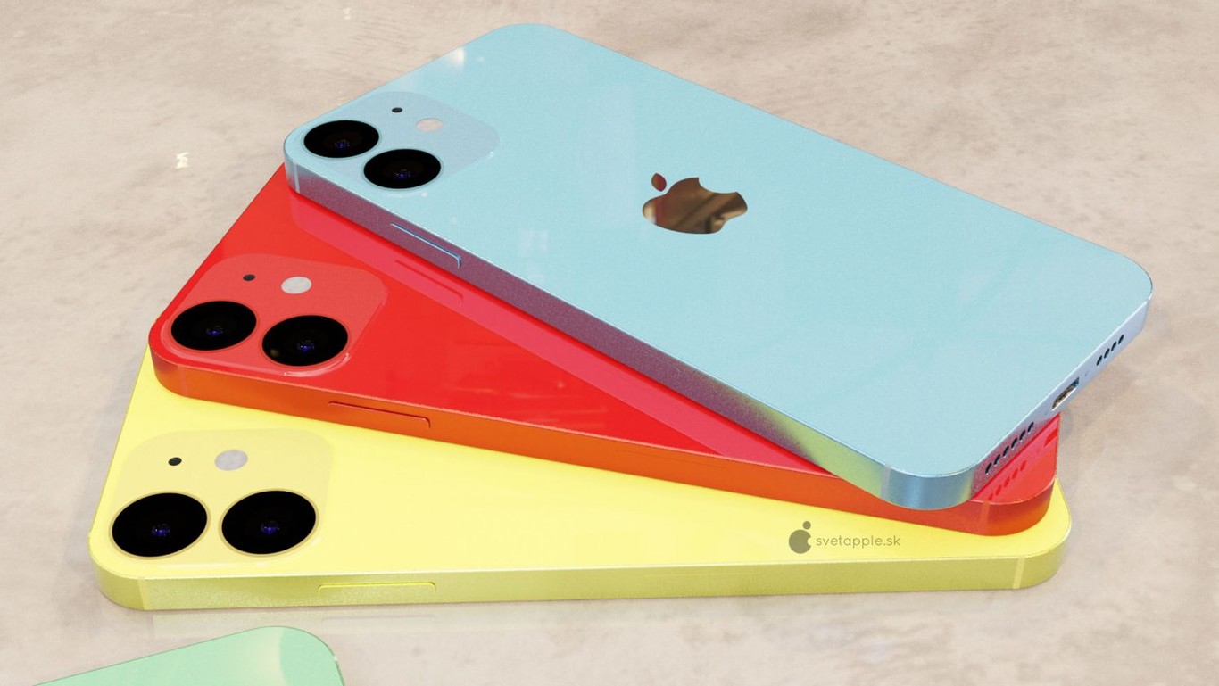 Un 'render' explora los colores del iPhone 12 de 5,4 pulgadas que ...