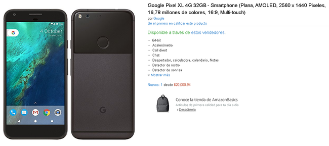 Pixel y Pixel XL de Google en México, ¿dónde puedo comprarlos?