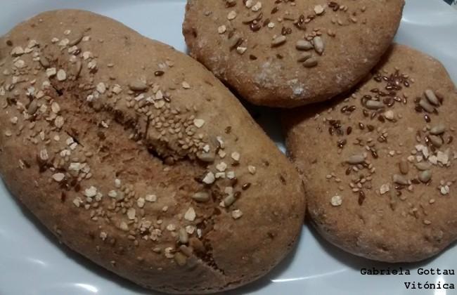 Pan integral con semillas. Receta saludable