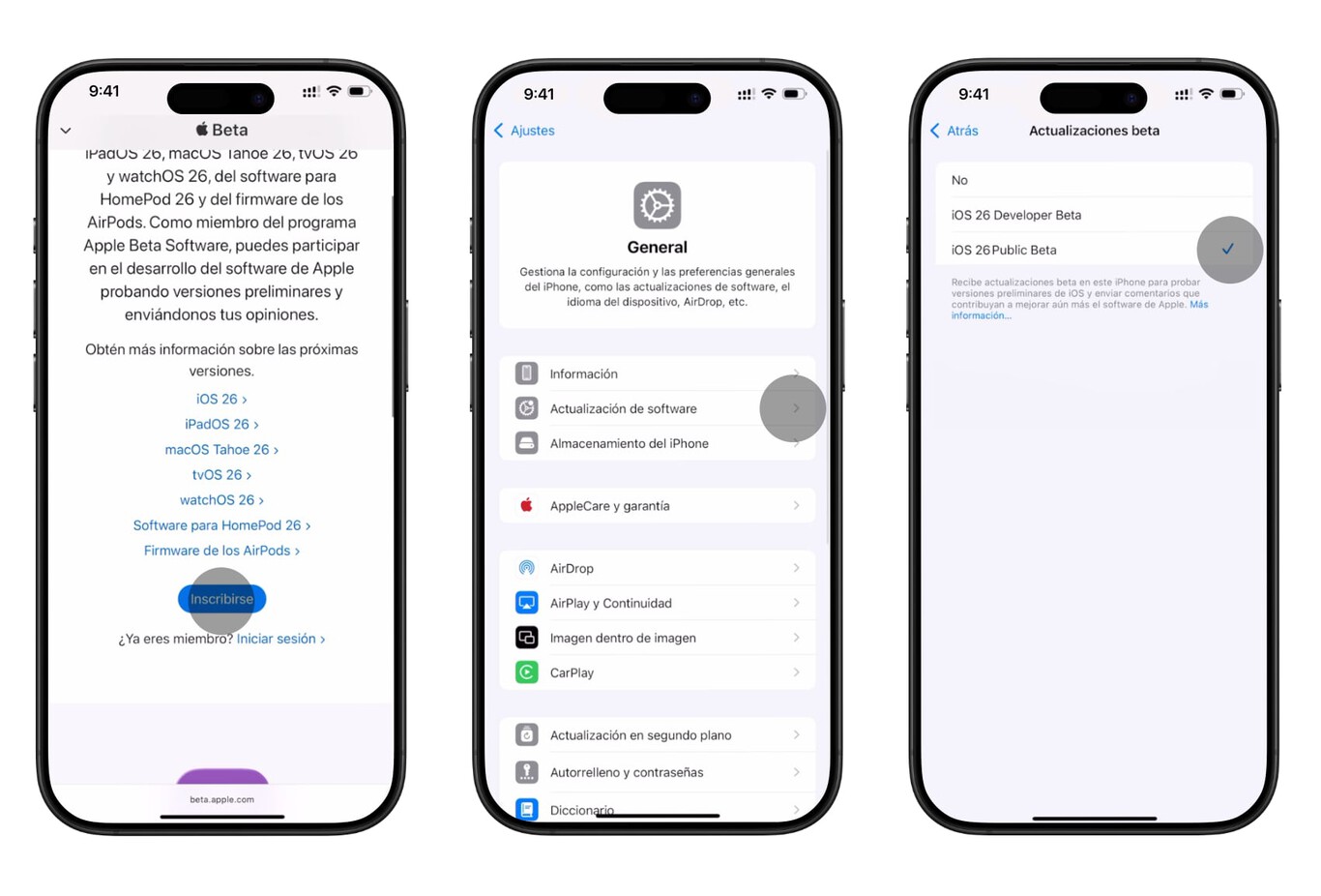 iOS 26 beta pública ya disponible: cómo descargar y probar las ...