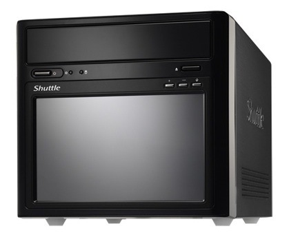 Shuttle D10, barebone con pantalla integrada