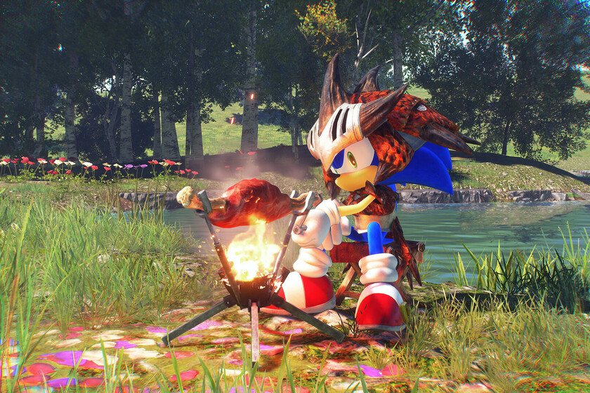 Sonic Frontiers recibe un DLC gratis con temática de Monster Hunter y ...