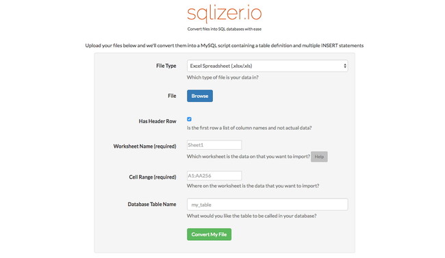 Las seis mejores herramientas gratuitas para convertir archivos Excel en bases de datos SQL