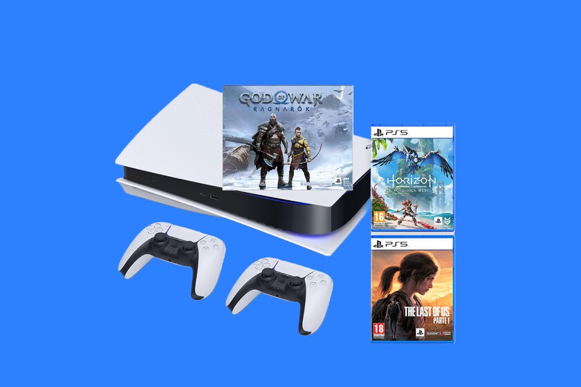 Consigue PlayStation 5 justo a tiempo para Reyes Magos con este pack con God of War: Ragnarok y ...