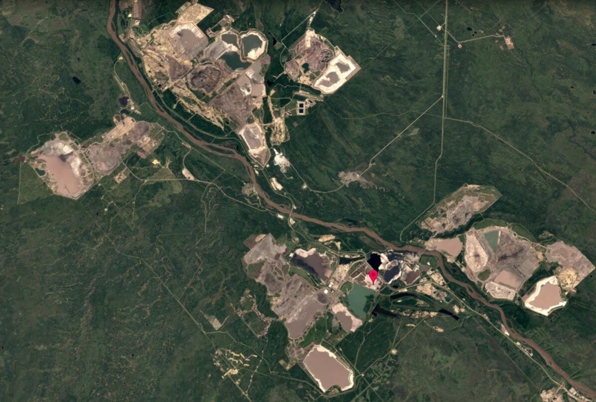 La expansión de una mina y de su entorno a lo largo de 30 años ...