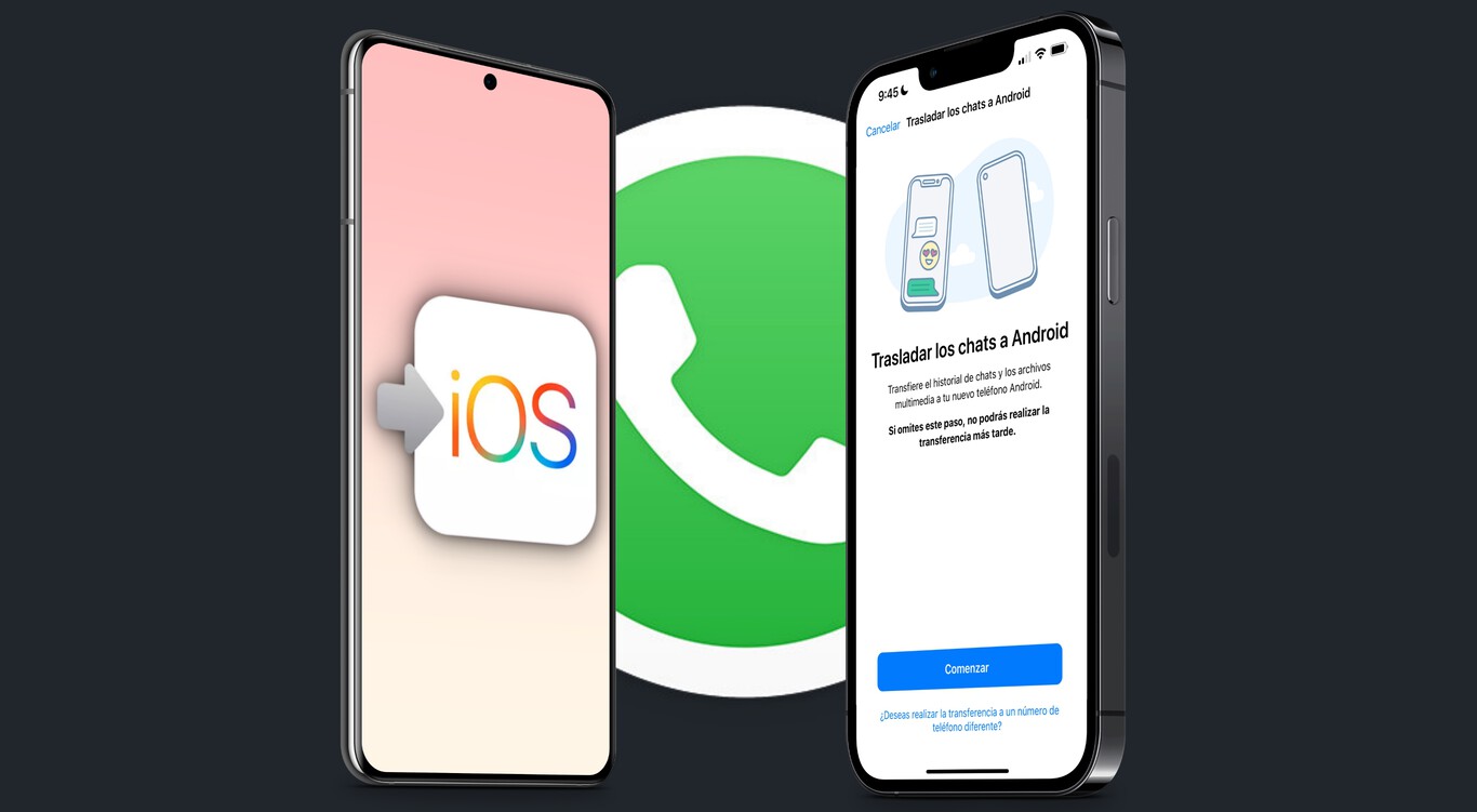 Transferir chats de WhatsApp de iOS a Android y viceversa: móviles en ...