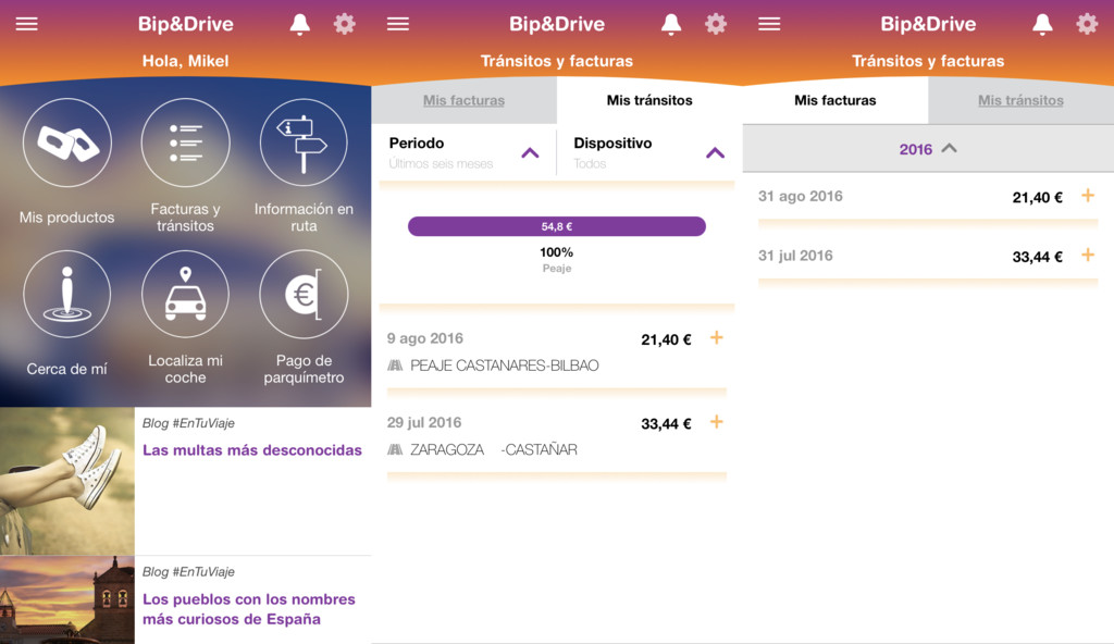 Bip&Drive: precio, características y experiencia de uso.