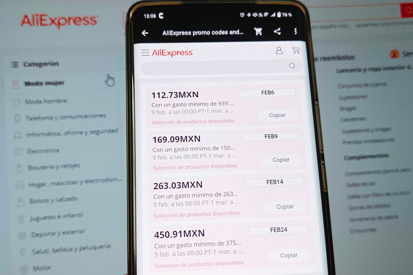 Últimos días de cupones en AliExpress con hasta 450 pesos de descuento ...