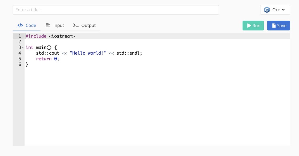 myCompiler es una web donde puedes practicar con 16 lenguajes de ...