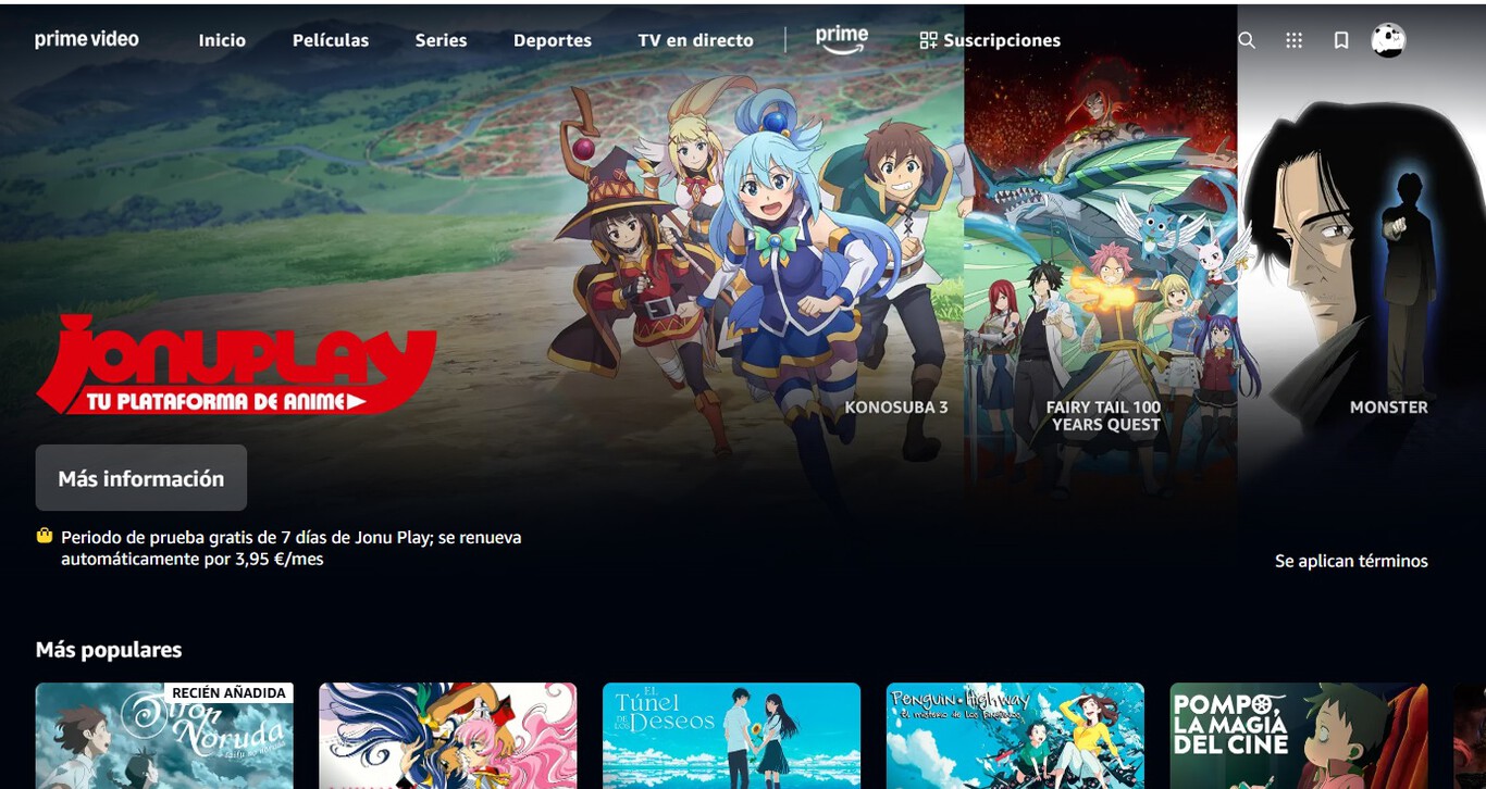 'Monster', 'Konosuba' y más. Prime Video refuerza su catálogo de anime ...