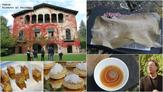 Probamos el menú degustación del restaurante Les Cols