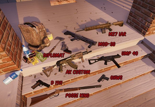 Un vistazo al variado arsenal de armas del 'State of Decay'